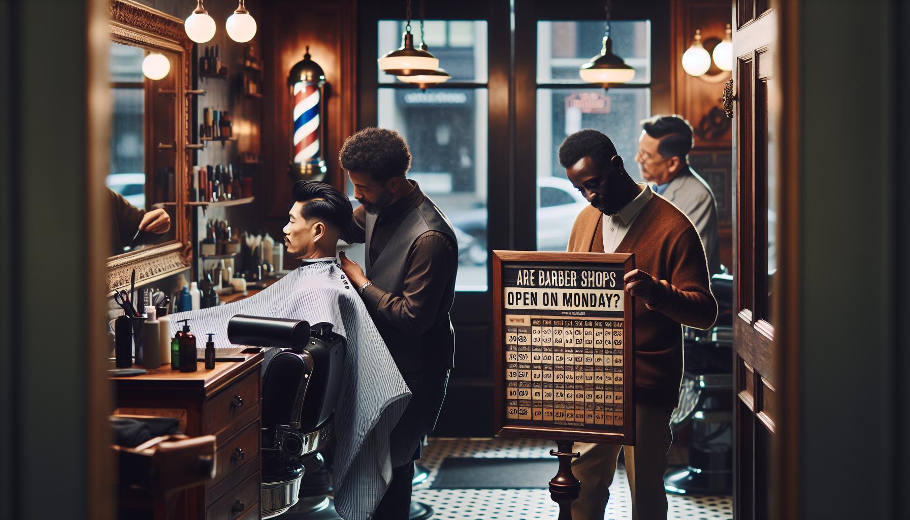 Are Barber Shops Open On Monday? Weekly Schedule Guide » DefactoSalons.com